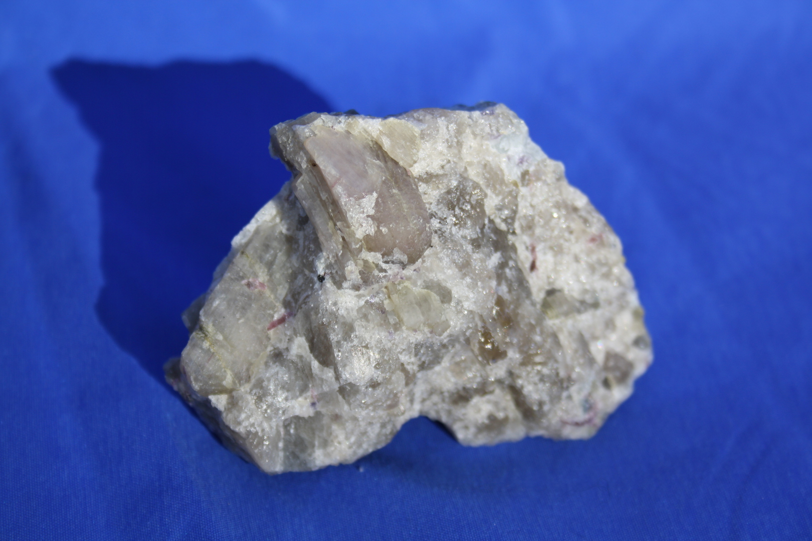 Spodumen 190g 5x7cm fra Haapaluoma, Peräseinäjoki i Finland ...